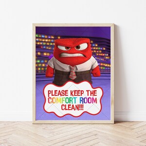 Inside Out Party Sign, Inside Out Party Signage, Inside Out Birthday ...