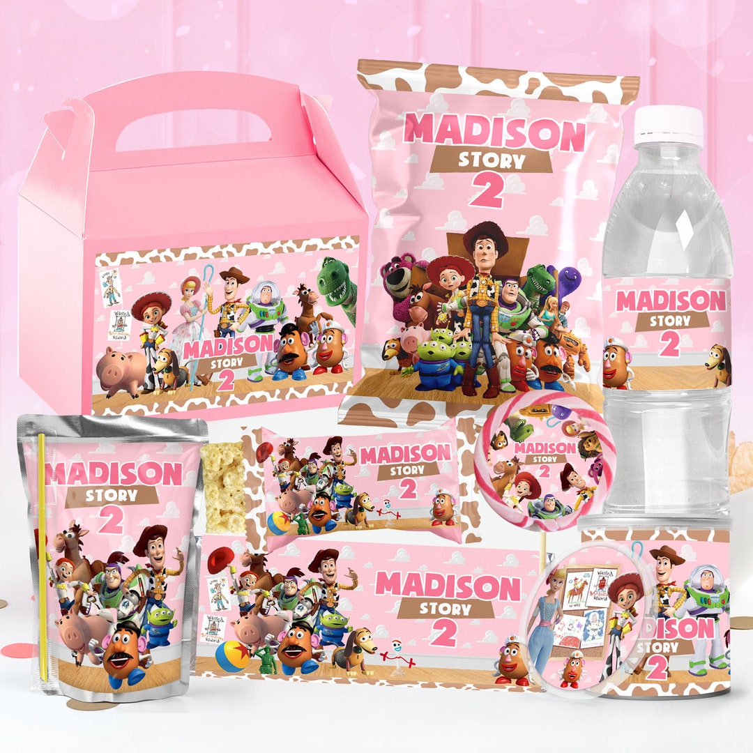 Toy Story Girl Party Package, Toy Story Girl Birthday Printables, Toy ...