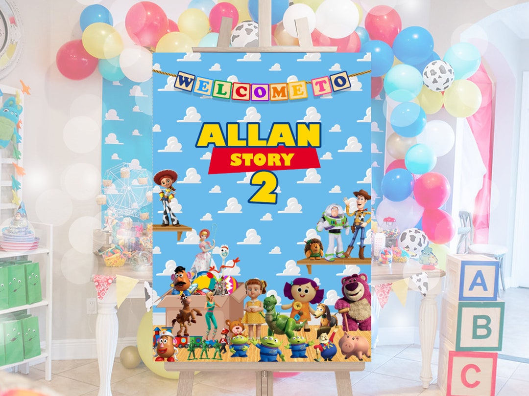 Toy Story Welcome Banner Toy Story Welcome Board Toy Story - Etsy