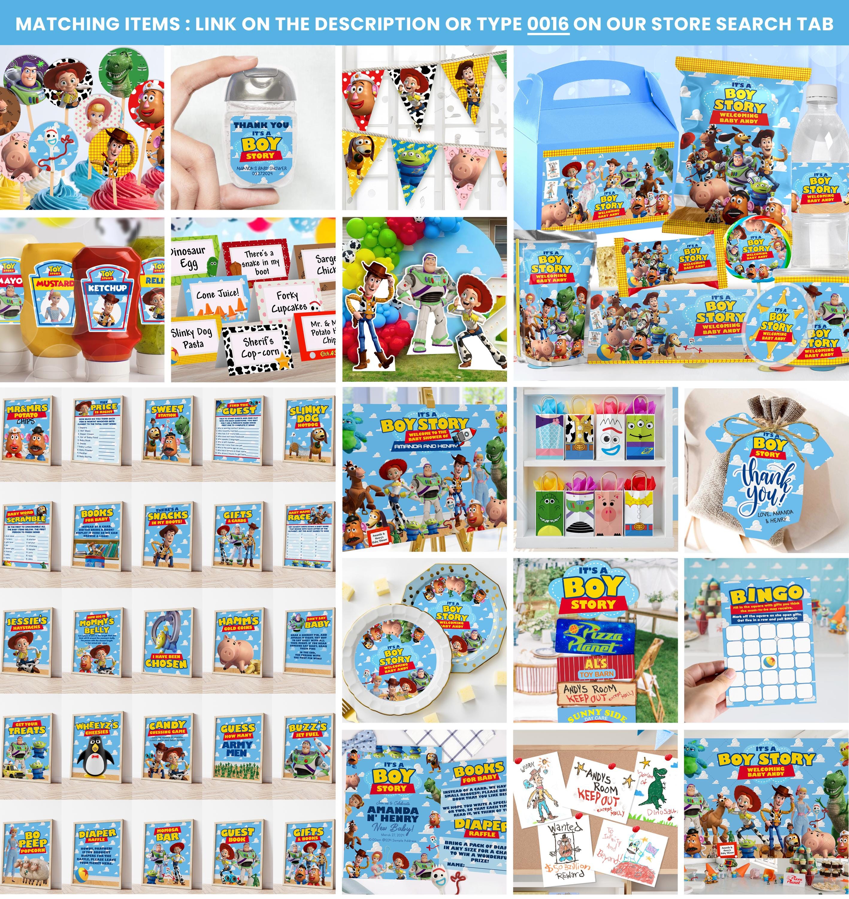 Toy Story Party Game, Toy Story Find the Guess Party Game, It's a Boy ...