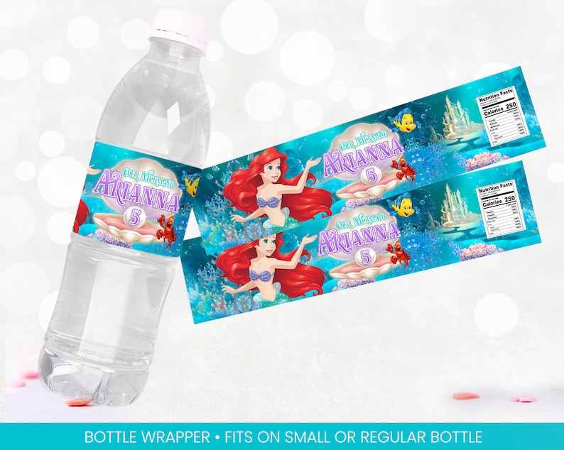 Little Mermaid Ariel Party Package Little Mermaid Ariel - Etsy