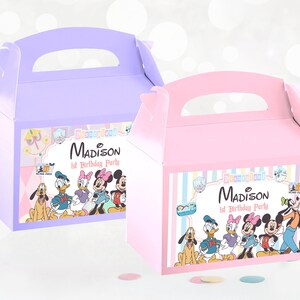 Happiest Birthday Gable Box, Magical Party Gable Box, Theme Park Gable ...