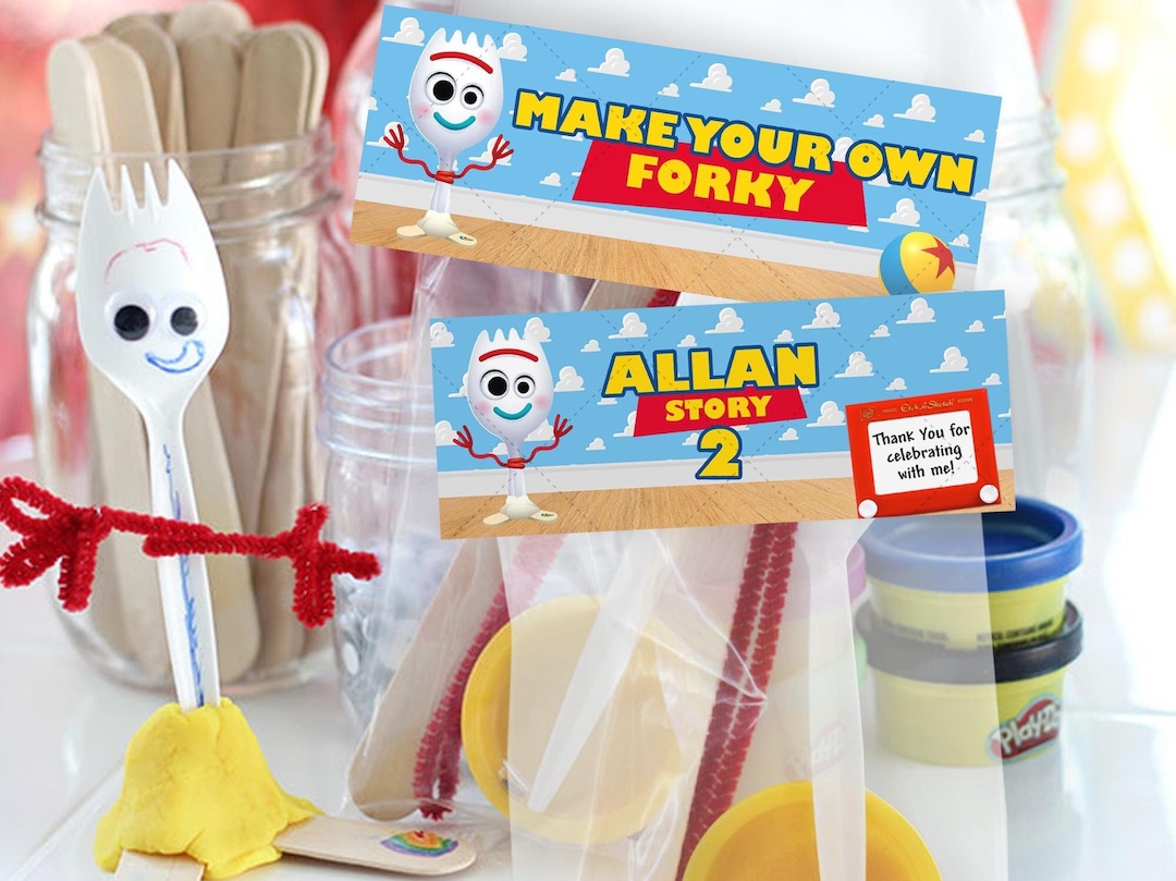 Toy Story Make Your Own Forky, Toy Story Forky, Toy Story Forky Bag ...