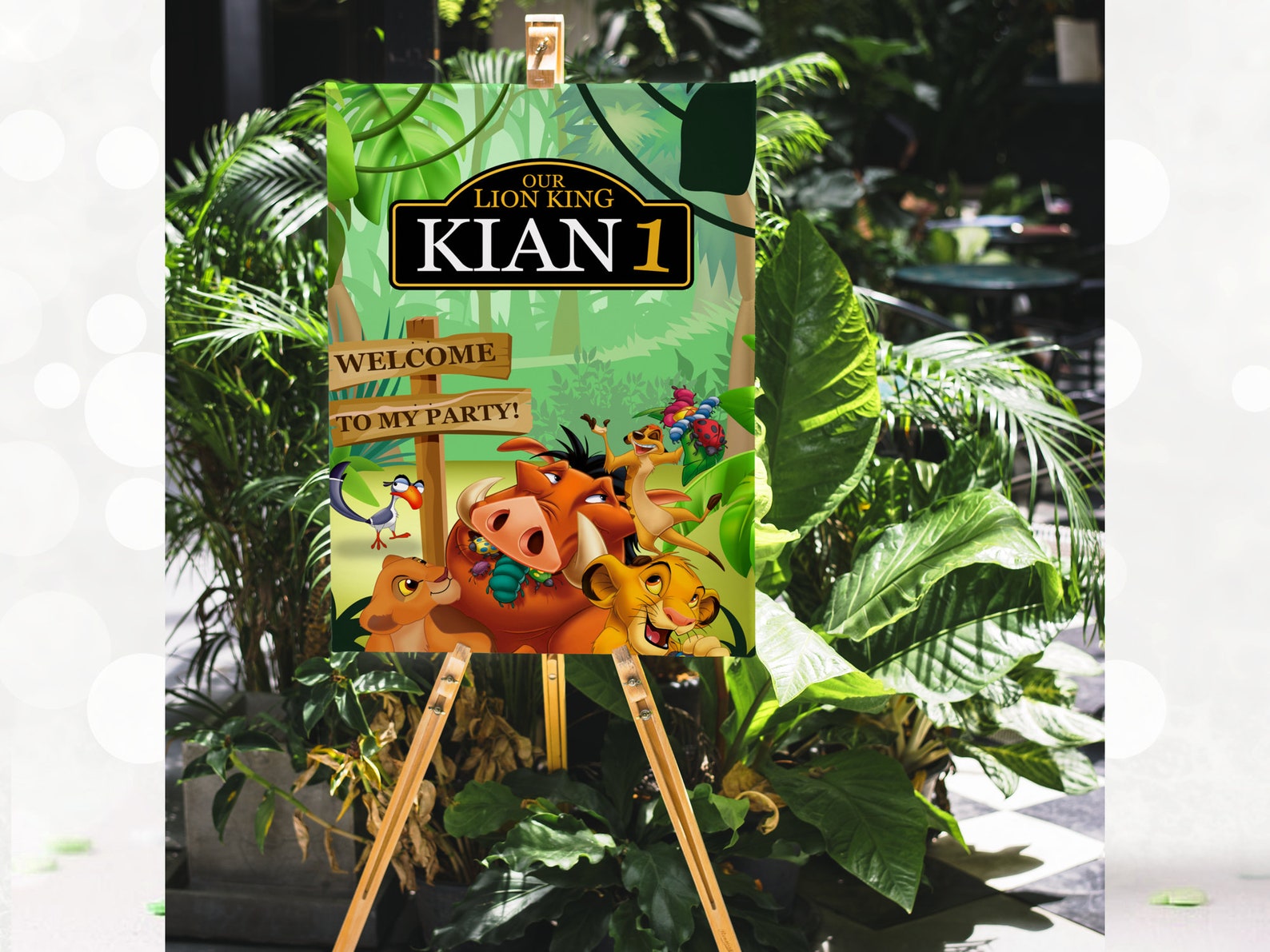 Lion King Welcome Banner Lion King Welcome Board Lion King - Etsy