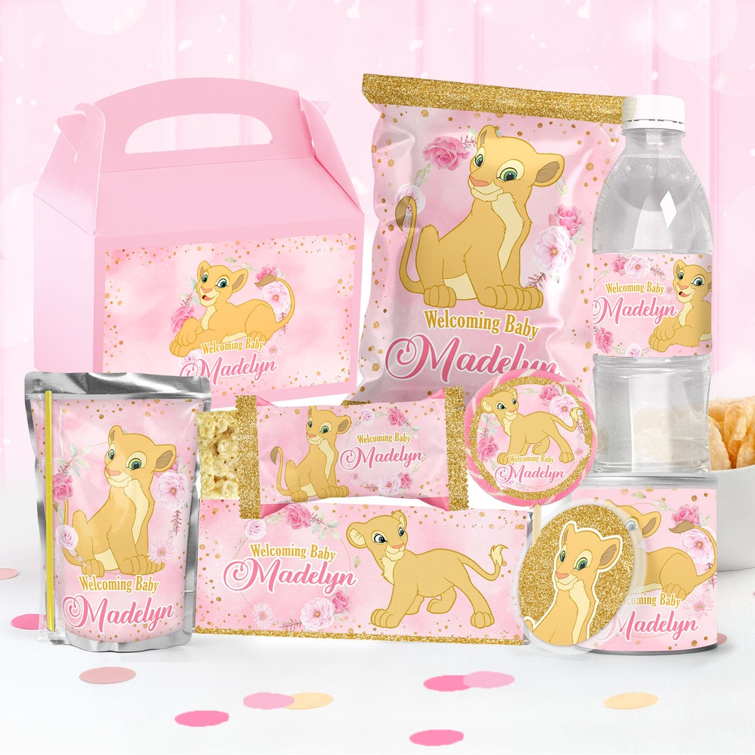 Lion King Nala Baby Shower, Lion King Nala Birthday Printables, Lion ...