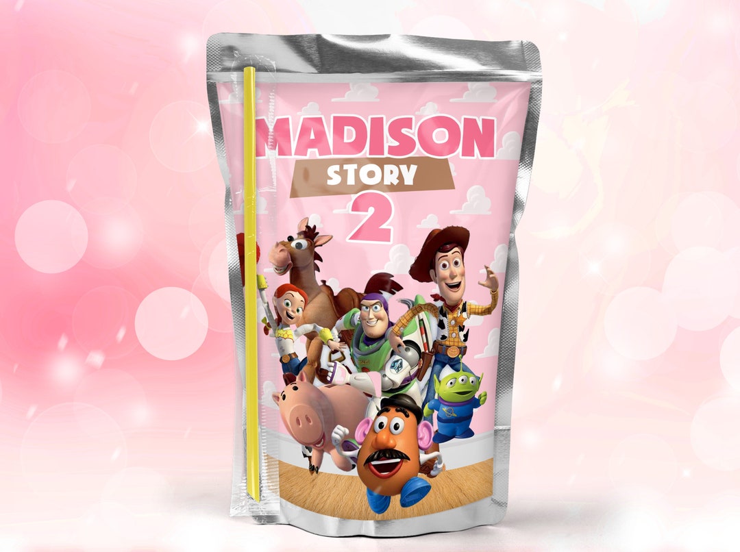 Toy Story Capri Sun Label, Toy Story Kool Aid, Toy Story Juice Pouch ...