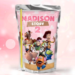 Toy Story Capri Sun Label, Toy Story Kool Aid, Toy Story Juice Pouch ...