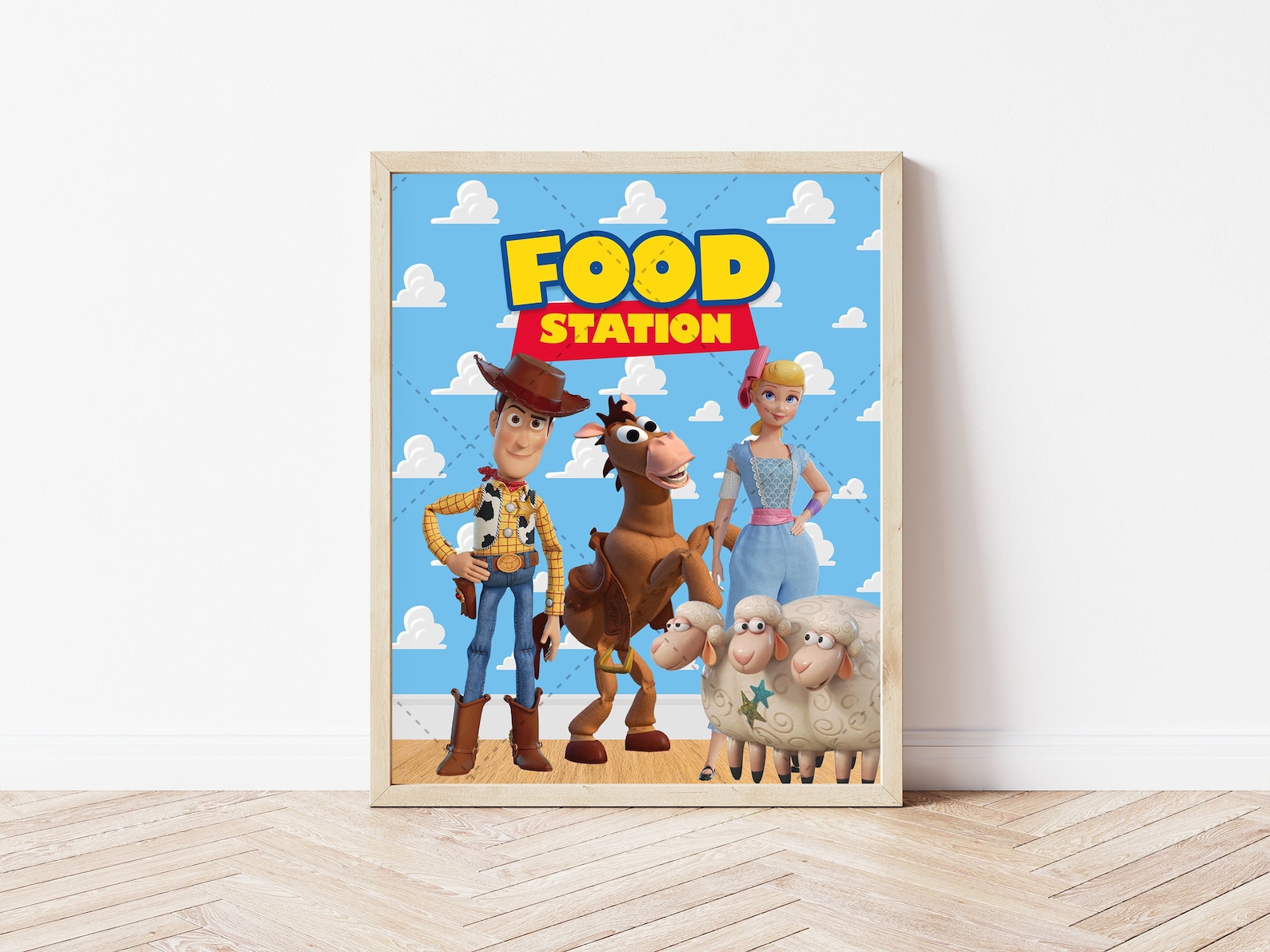 Toy Story Party Sign Food Station, It's a Boy Story Party Sign, Toy ...
