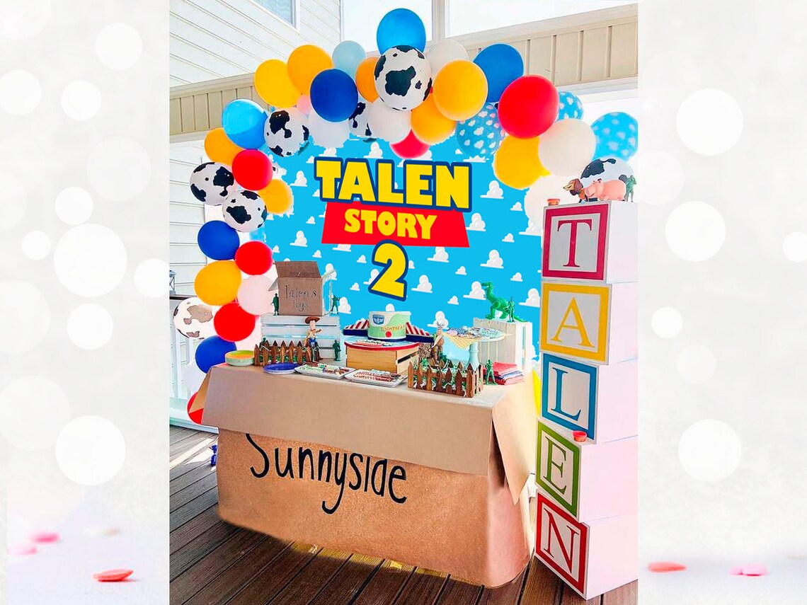 Toy Story Backdrop Toy Story Banner Toy Story DIGITAL FILE - Etsy