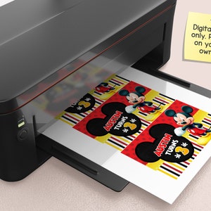 Mouse Gable Box Label Printable, Mouse Gable Box, Mouse Box, DIGITAL ...