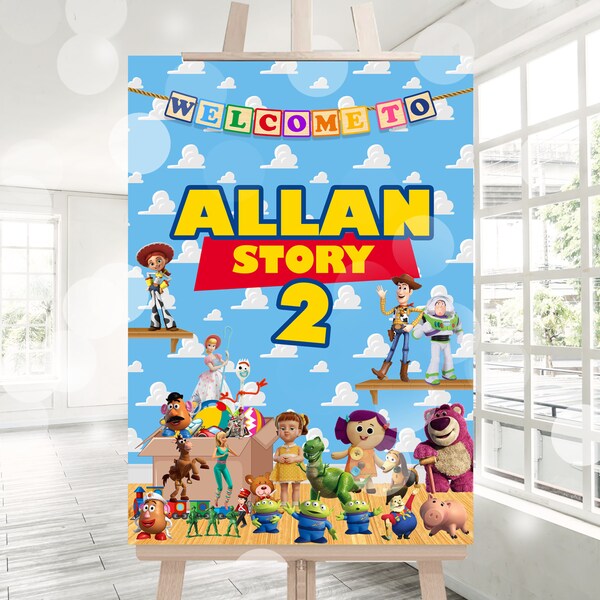 Toy Story Banner - Etsy