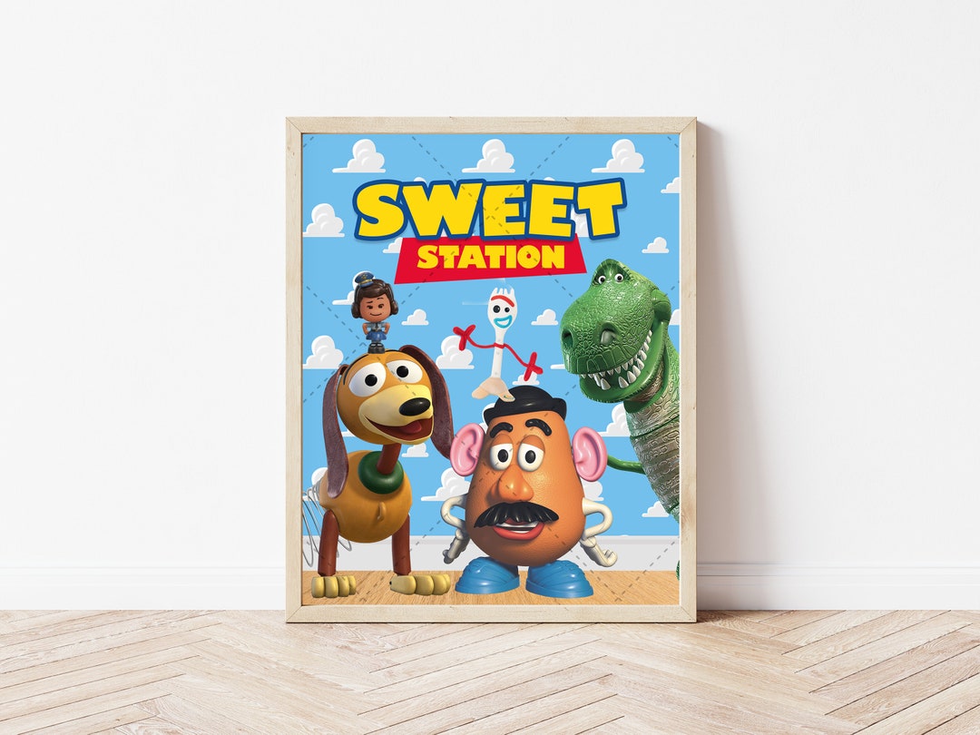 Toy Story Party Sweet Station, It's a Boy Story Party Sign, Toy Story ...