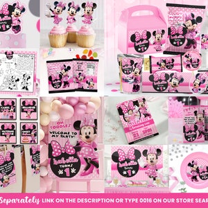 Mouse Pink Playdough Label, Minnie Mouse Pink Playdough Wrapper Label ...