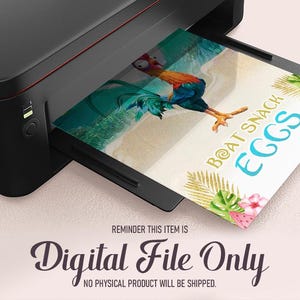 Moana 2 Food Station Signage, Moana 2 Boat Snack Signage, Moana 2 Party ...