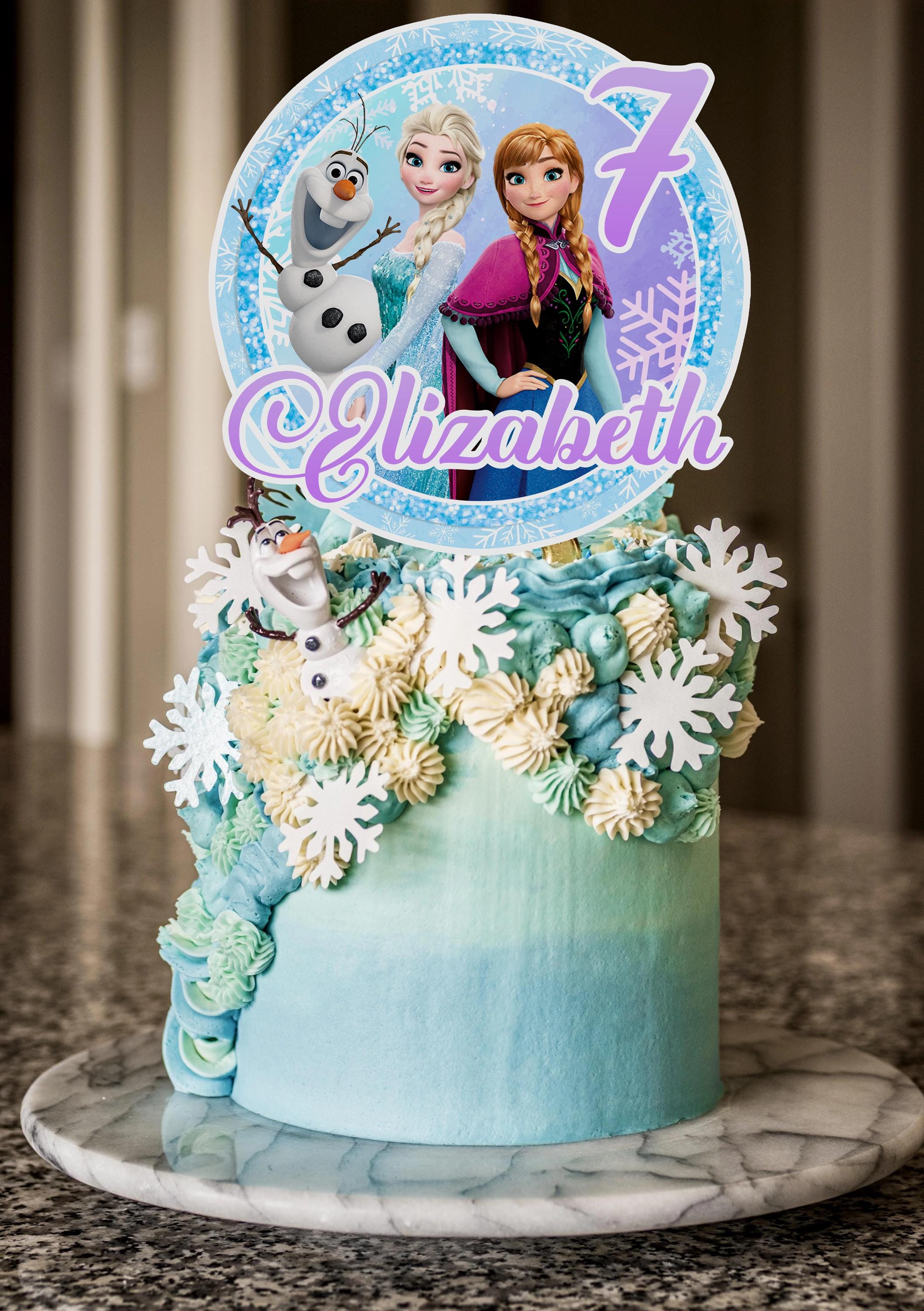 Frozen Icing Decorations