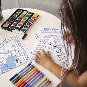 Frozen Coloring Pages, Frozen Birthday, Frozen Coloring, Frozen Goodie ...