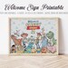Toy Story Welcome Banner, Toy Story Welcome Board, Toy Story Printable ...