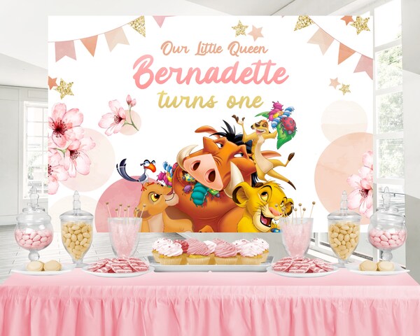 Editable Nala Birthday Invitation Template Digital and Printable Nala ...