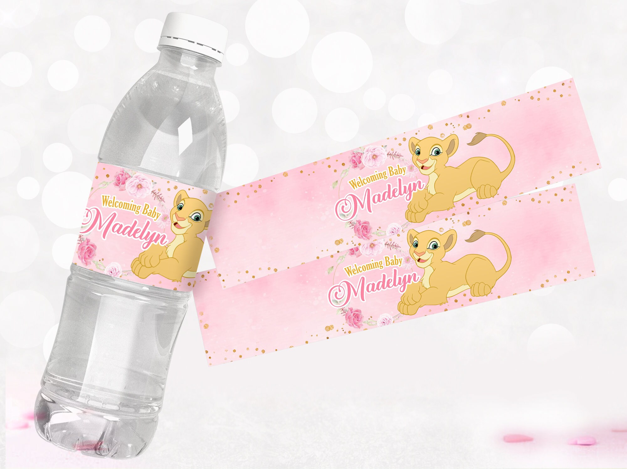 Lion King Nala Baby Shower, Lion King Nala Birthday Printables, Lion ...