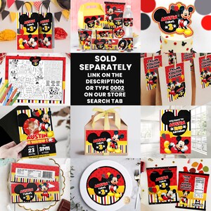 Mickey Mouse Backdrop, Mickey Mouse Banner, Mickey Mouse Printable ...