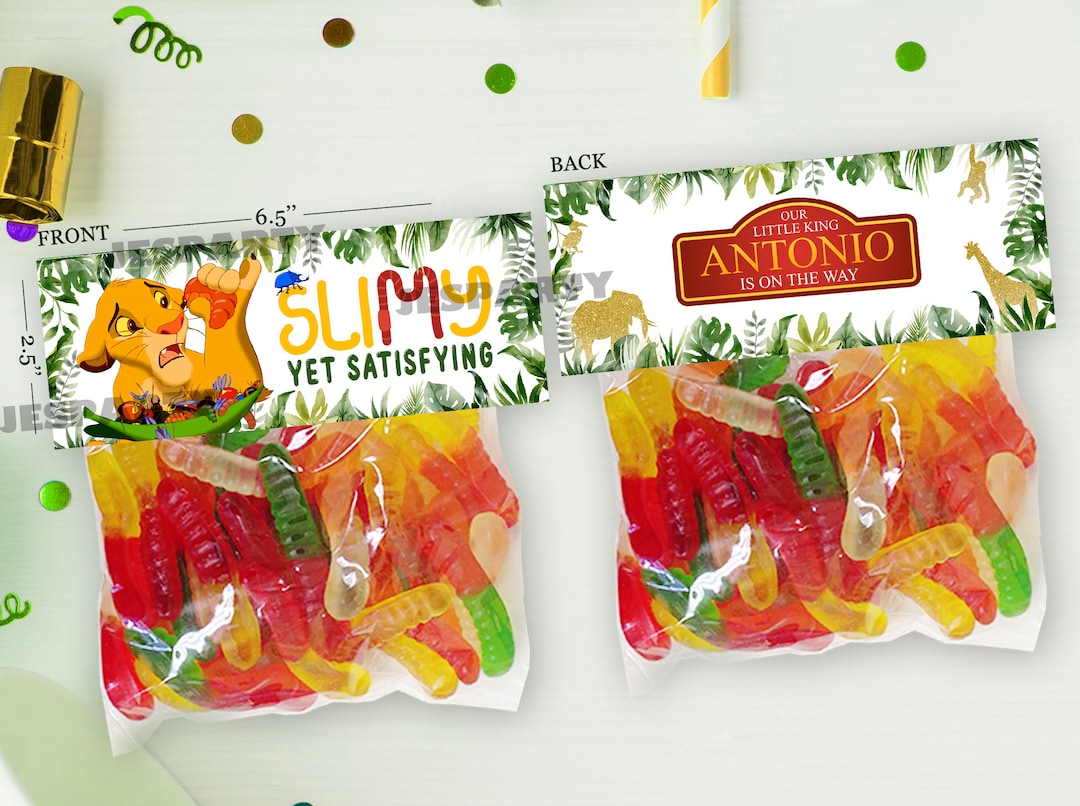 Lion King Candy Bag, Lion King Candy Bag Labels, Lion King Candy Bag ...