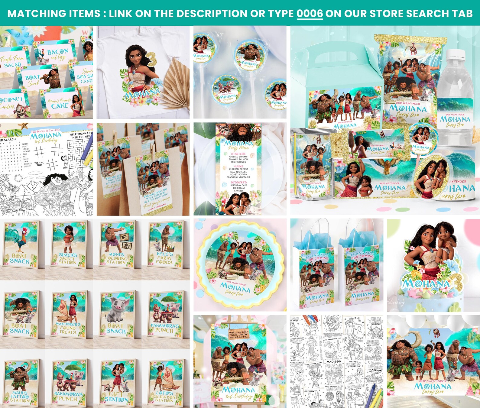 Moana 2 Backdrop, Moana 2 Printable Backdrop, Moana 2, DIGITAL FILE ...