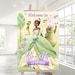 Princess Tiana Welcome Sign, Princess Tiana Welcome Board, Princess ...