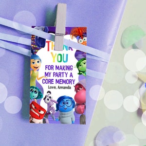 Inside Out Thank You Tags, Inside Out Thank You Tags Label, Inside Out ...