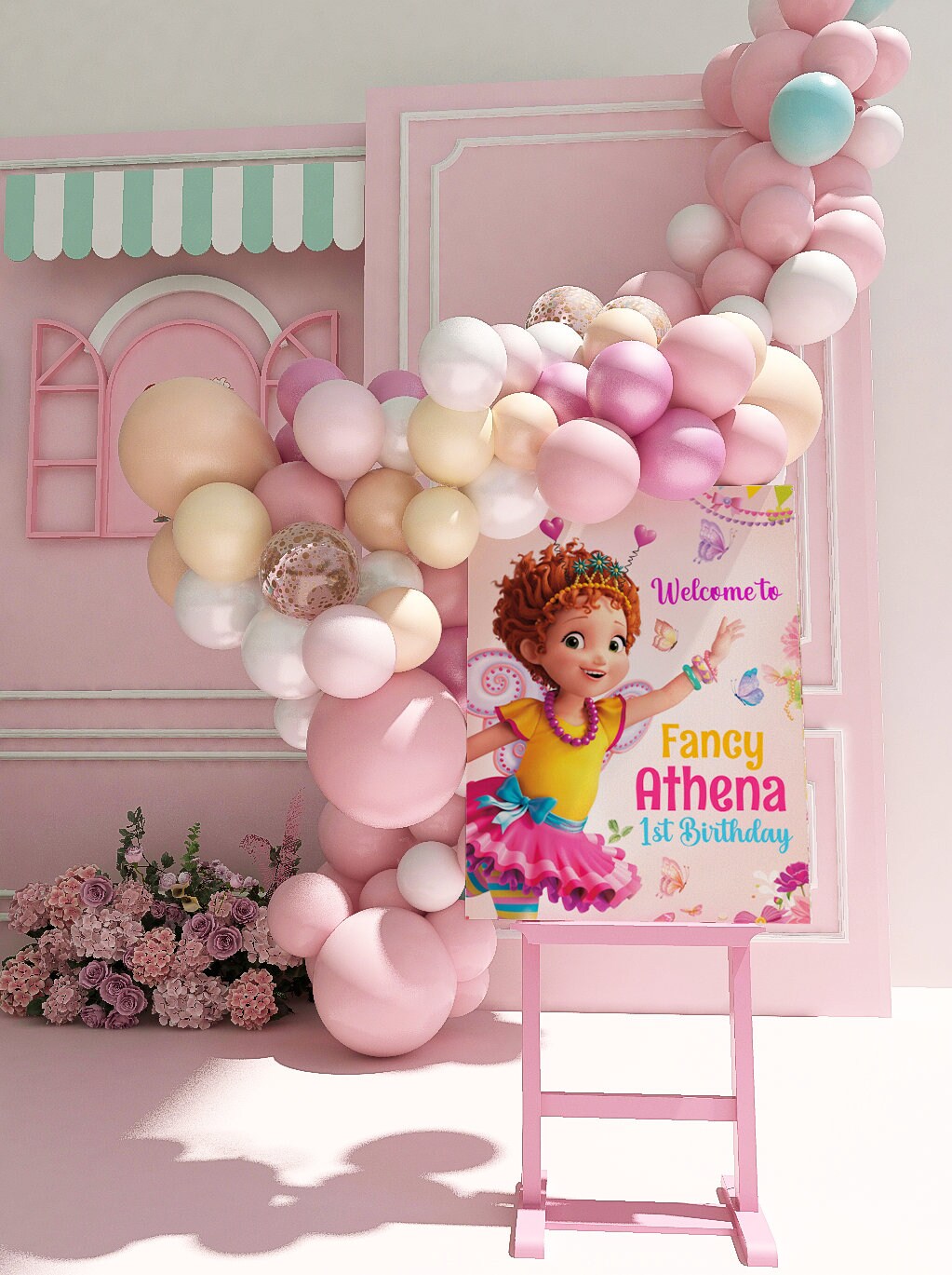 Fancy Nancy Welcome Sign, Fancy Nancy Welcome Board, Fancy Nancy ...