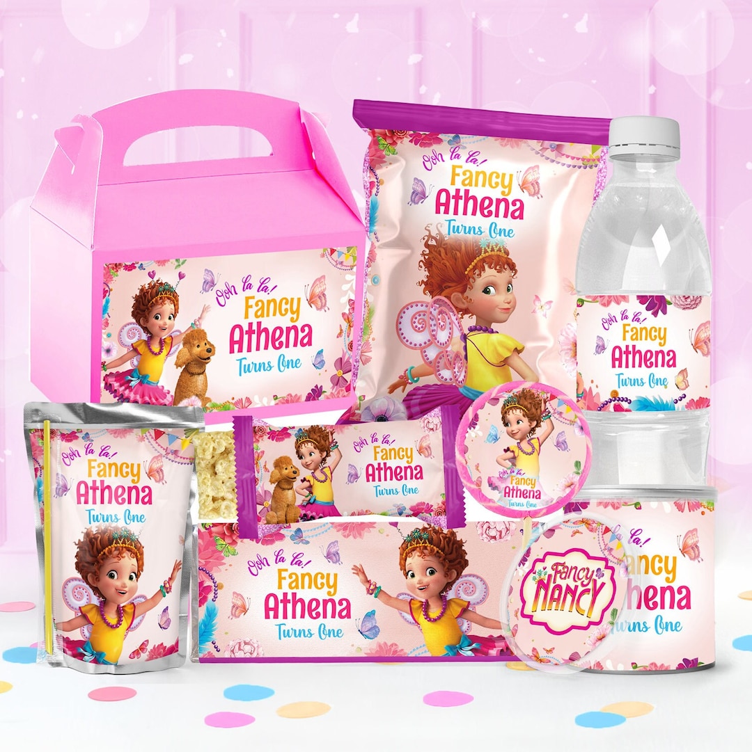 Fancy Nancy Party Package, Fancy Nancy Birthday Printables, Fancy Nancy ...