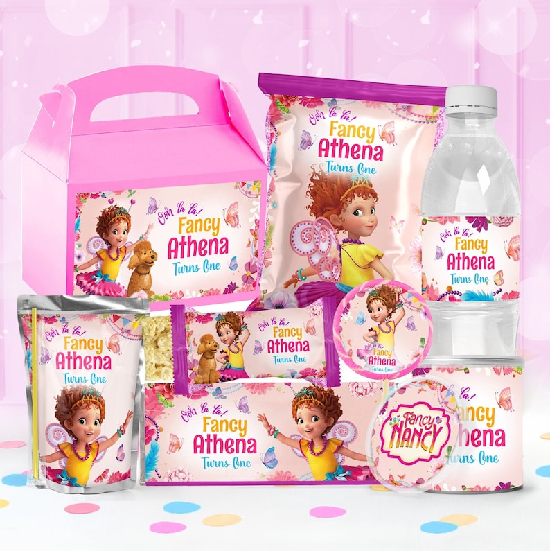 Fancy Nancy Party Package, Fancy Nancy Birthday Printables, Fancy Nancy ...