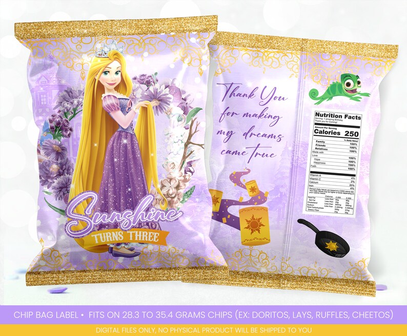 Tangled Rapunzel Girl Party Package Tangled Rapunzel Girl - Etsy