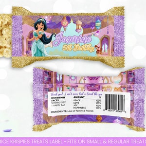 Princess Jasmine Party Package Princess Jasmine Birthday - Etsy