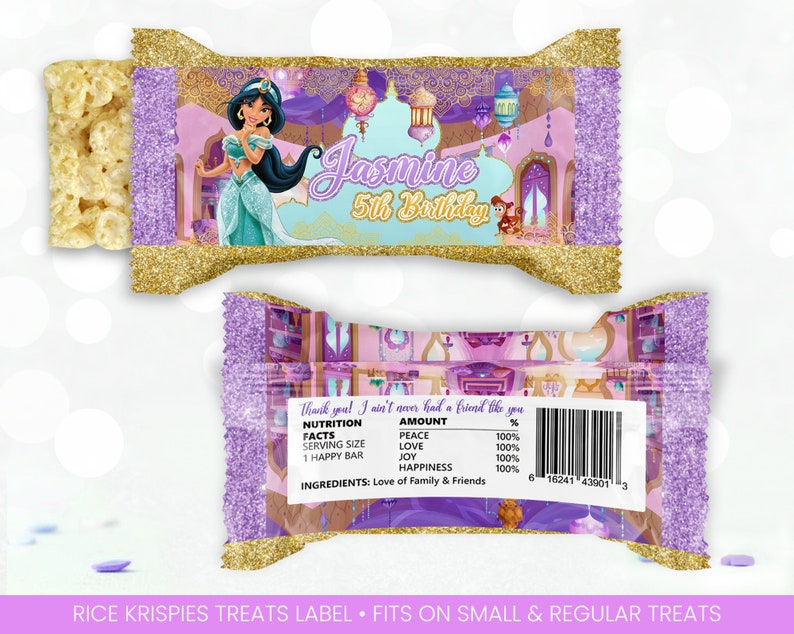 Princess Jasmine Party Package Princess Jasmine Birthday - Etsy