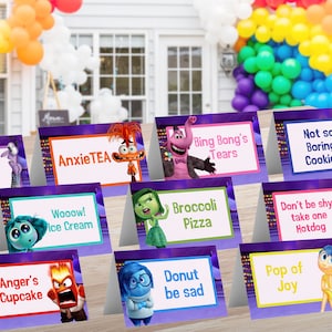 Inside Out Food Label, Inside Out Food Tent Label, Inside Out Food Tent ...