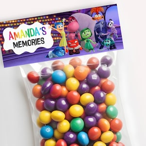 Inside Out Candy Bag, Inside Out Candy Bag Labels, Inside Out Rileys ...