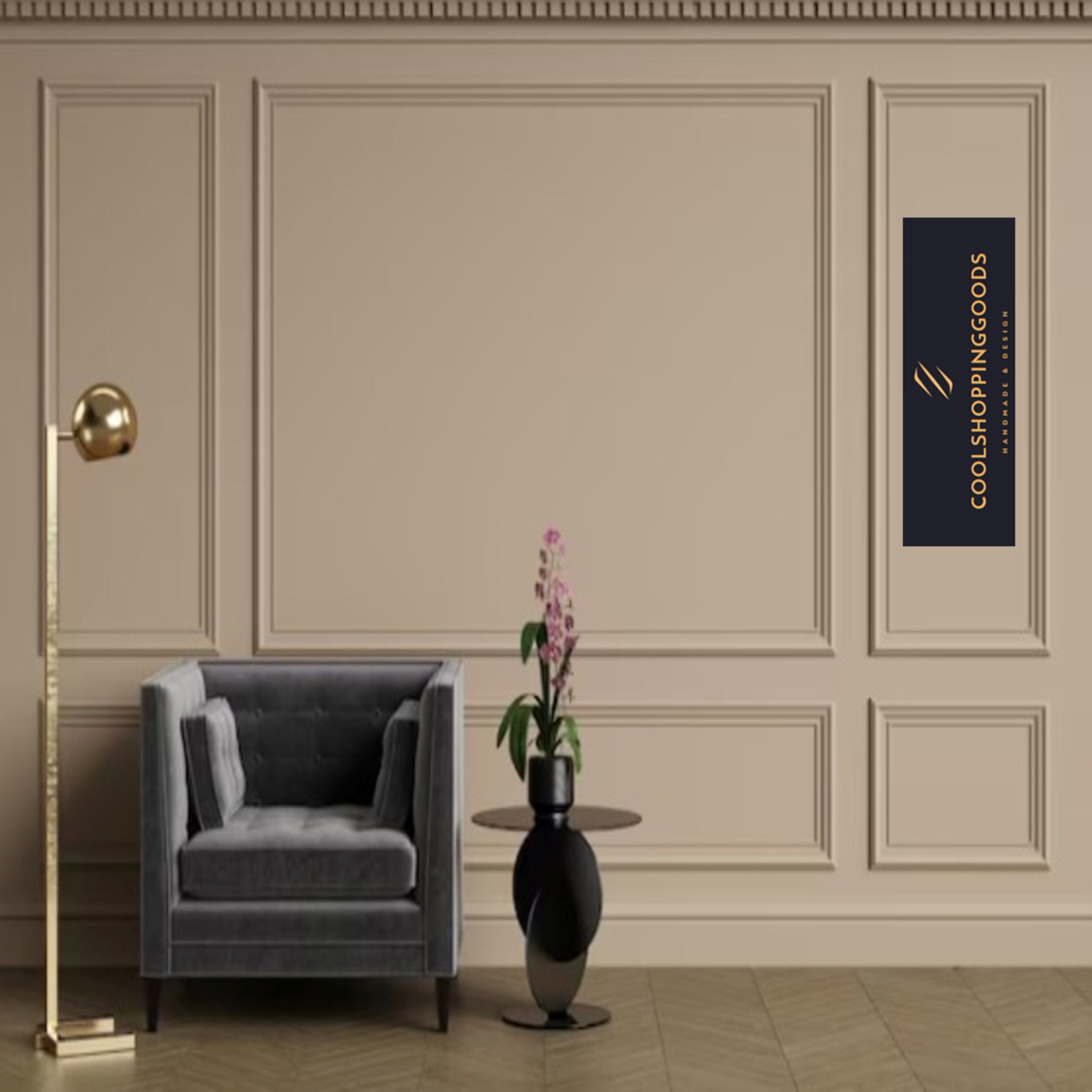 Create Your Dream: DIY Wall Paneling Kit - Transform Your Home Decor ...