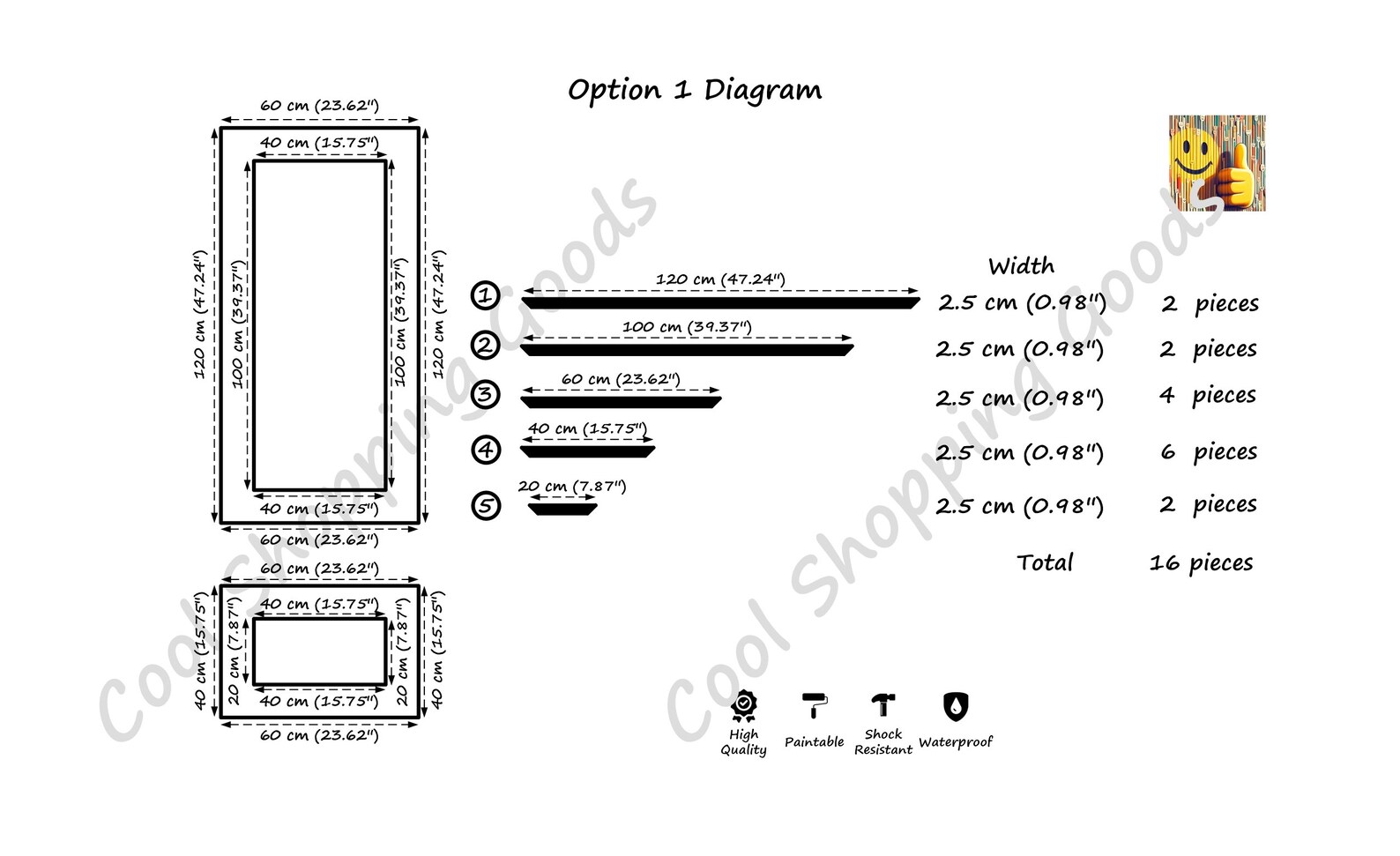 Chic and Unique: Wall Decor Kit , Perfect Gift for Home Art Enthusiasts ...