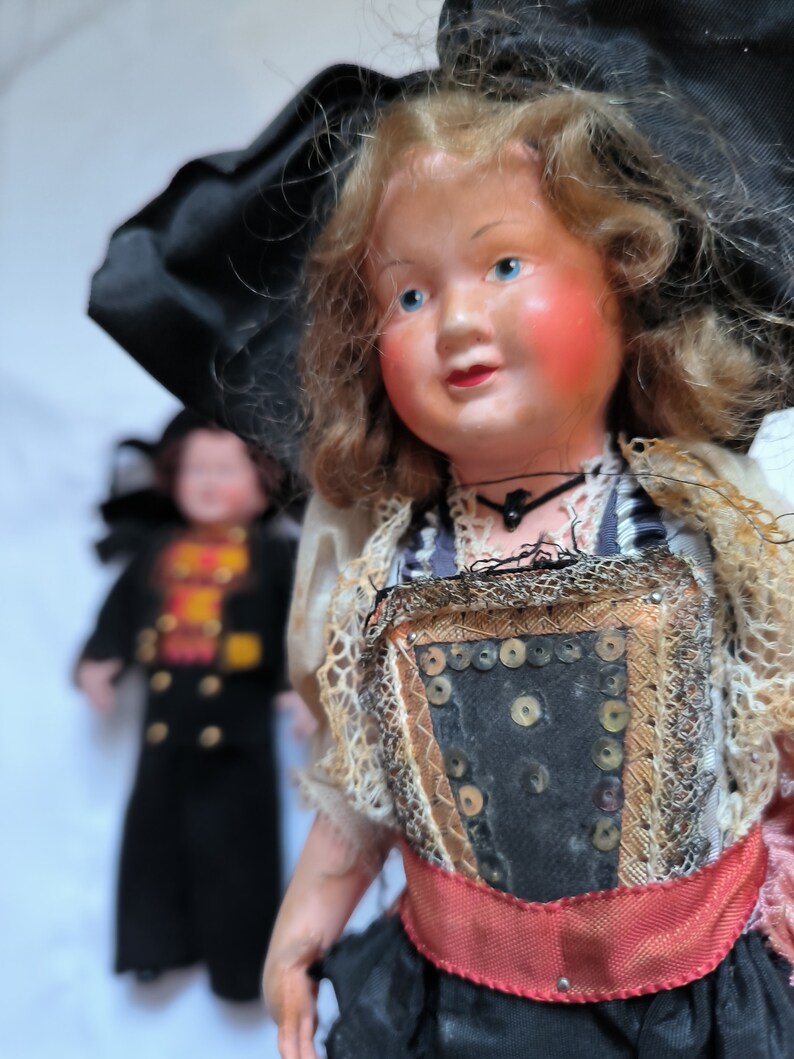 PETITCOLLIN France Lot 2 Poupee En Celluloid - Etsy
