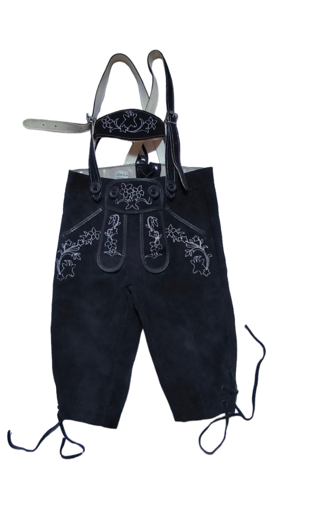 Lederhose Pour Enfant En Cuir T 2/92 - Etsy