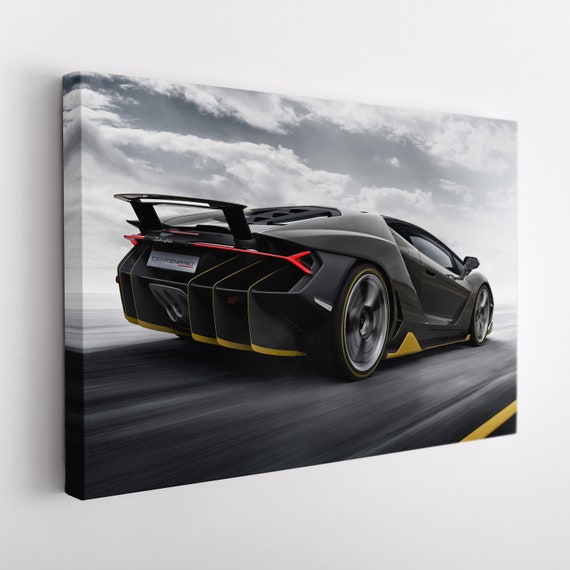 Lamborghini Centenario Canvas Print Lamborghini Wall Art - Etsy