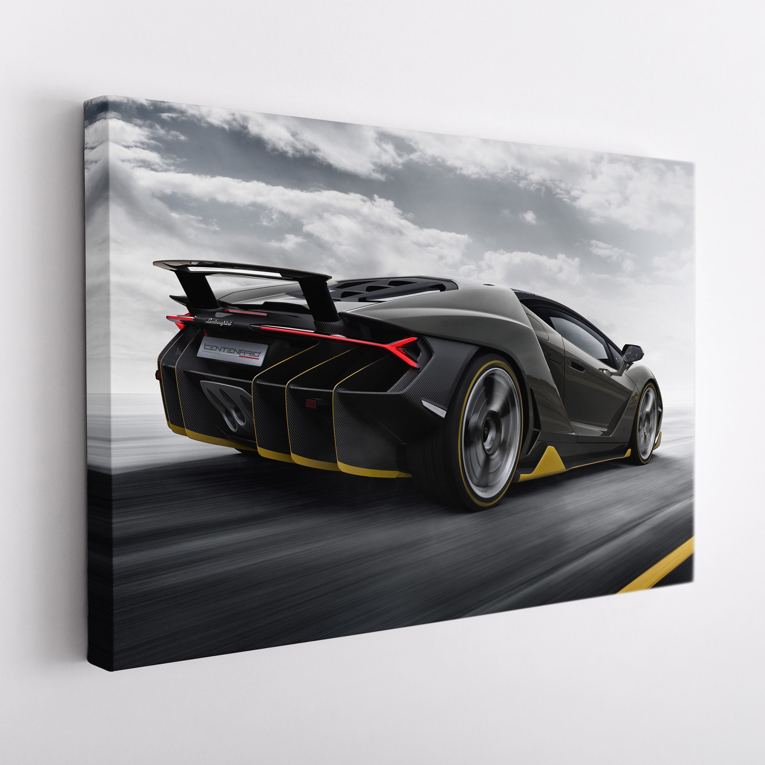 Lamborghini Centenario Canvas Print, Lamborghini Wall Art, Sport Car ...