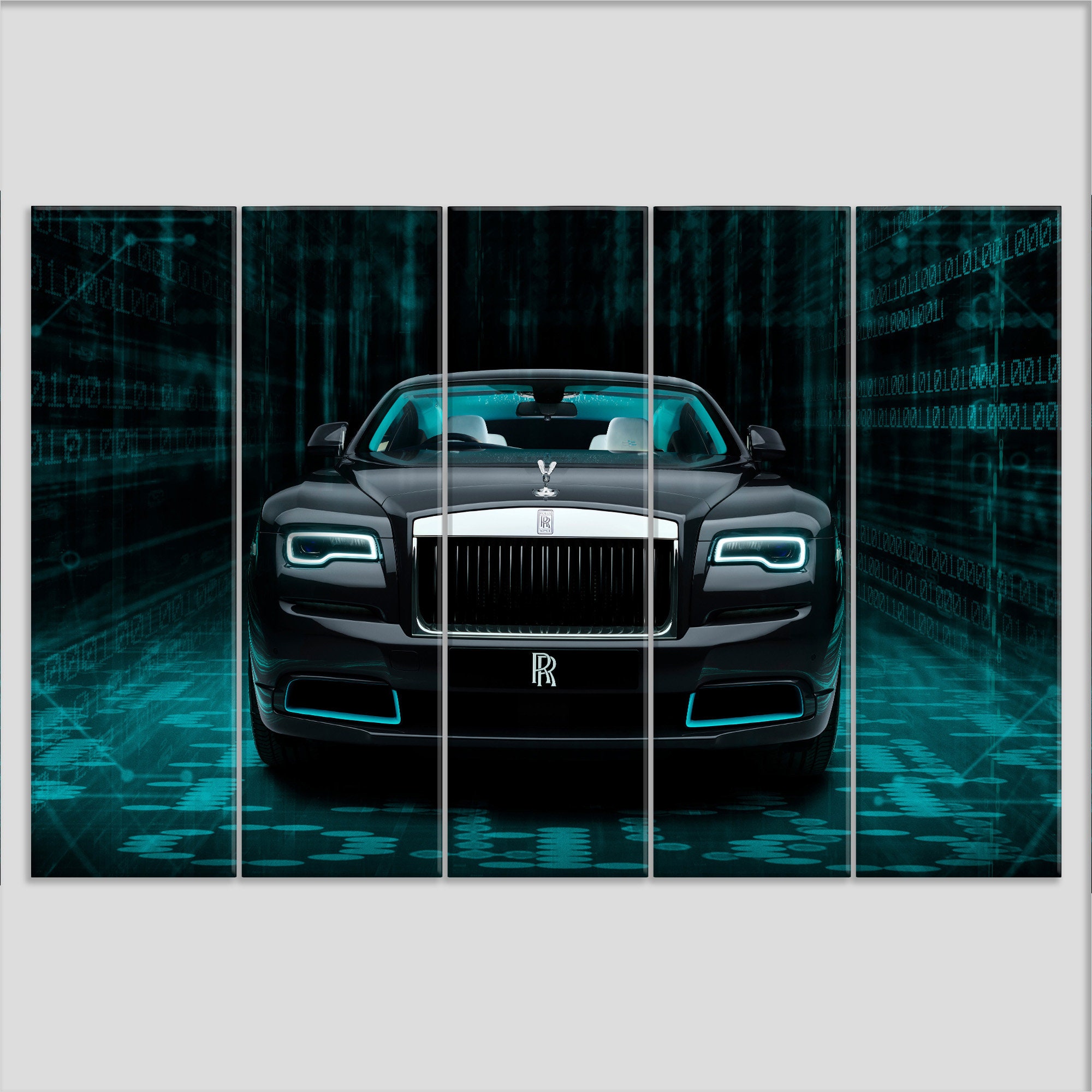 Rolls-royce Wraith Canvas Print, Rolls-royce Wall Art, Sport Car Print ...