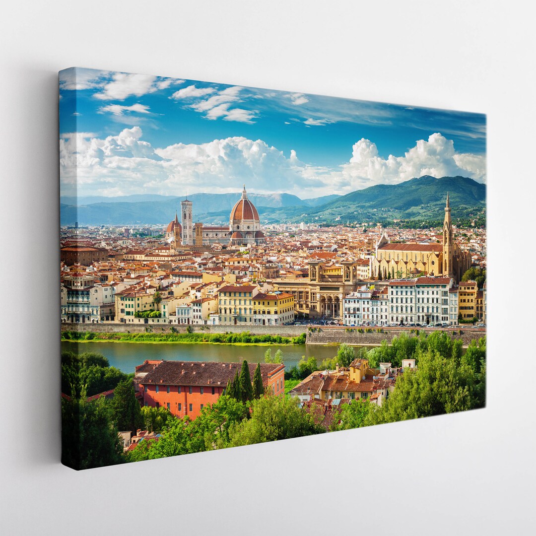 Florence Canvas Print, Florence Wall Art, Large Florence Skyline - Etsy