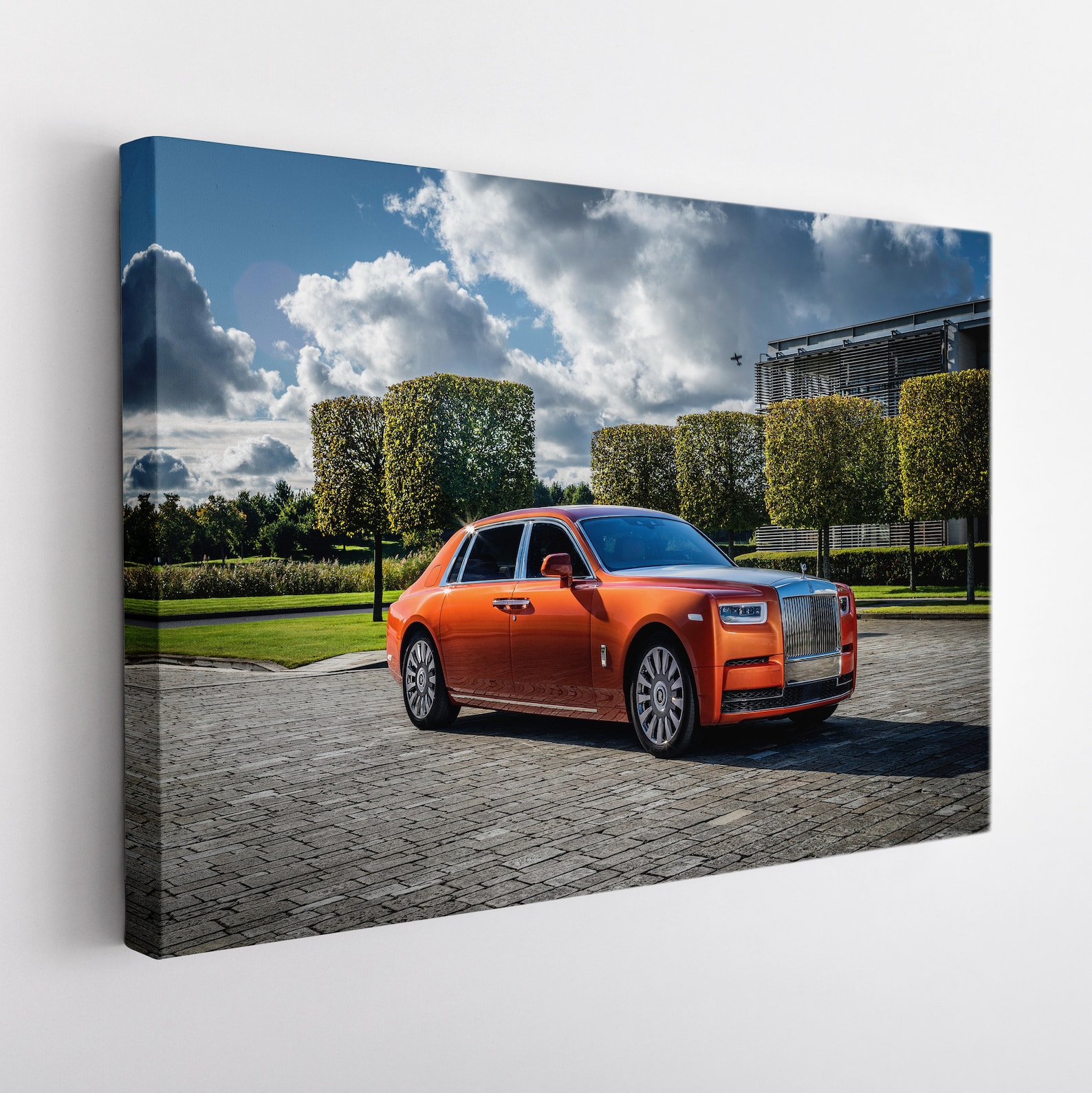 Rolls-royce Phantom Canvas Print, Rolls-royce Wall Art, Sport Car Print ...