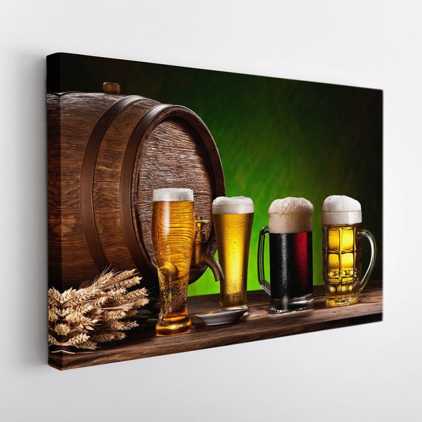 Beer Wall Art - Etsy