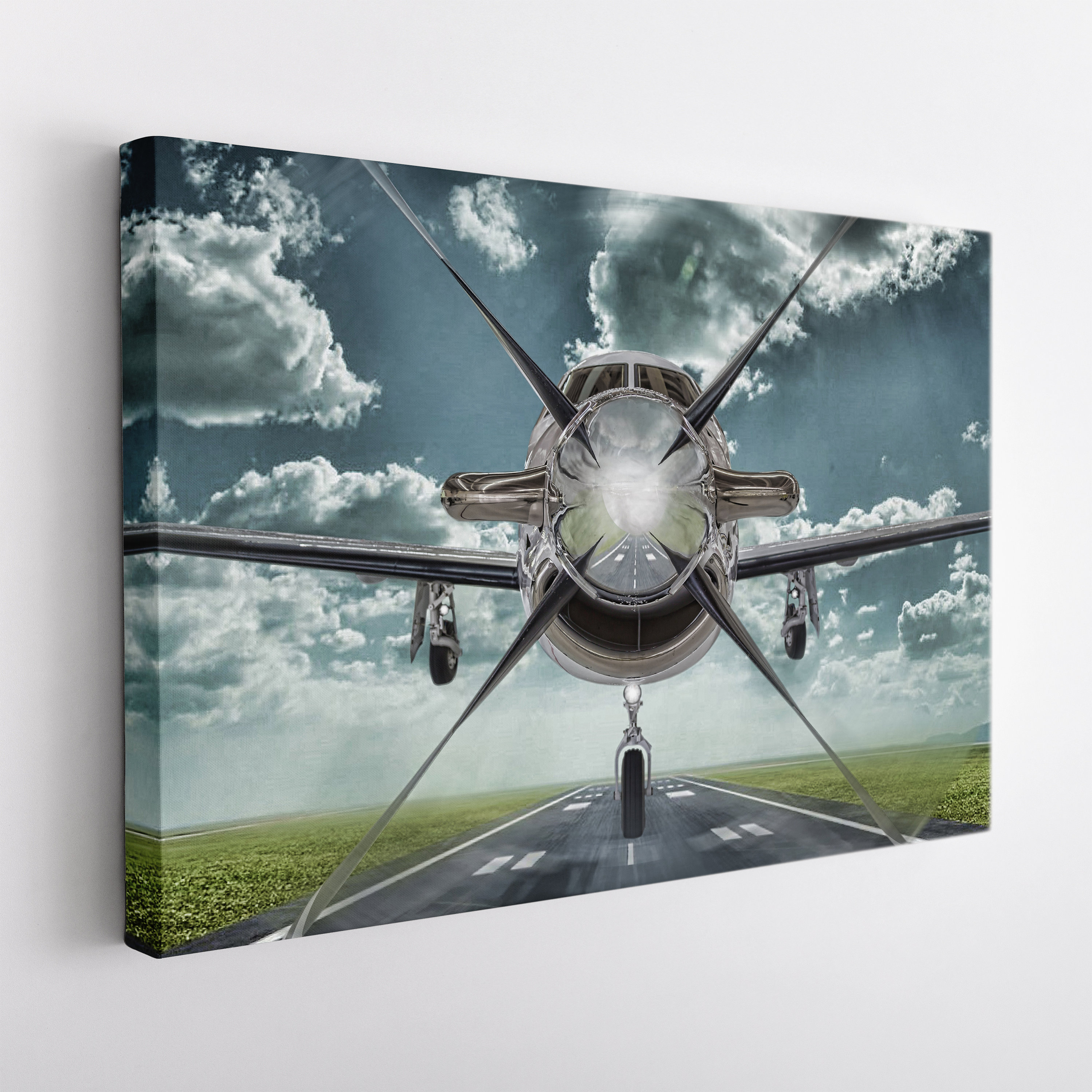 Pilatus Airplane Canvas Print, Aircraft Wall Art, Pilot Gift, Large ...