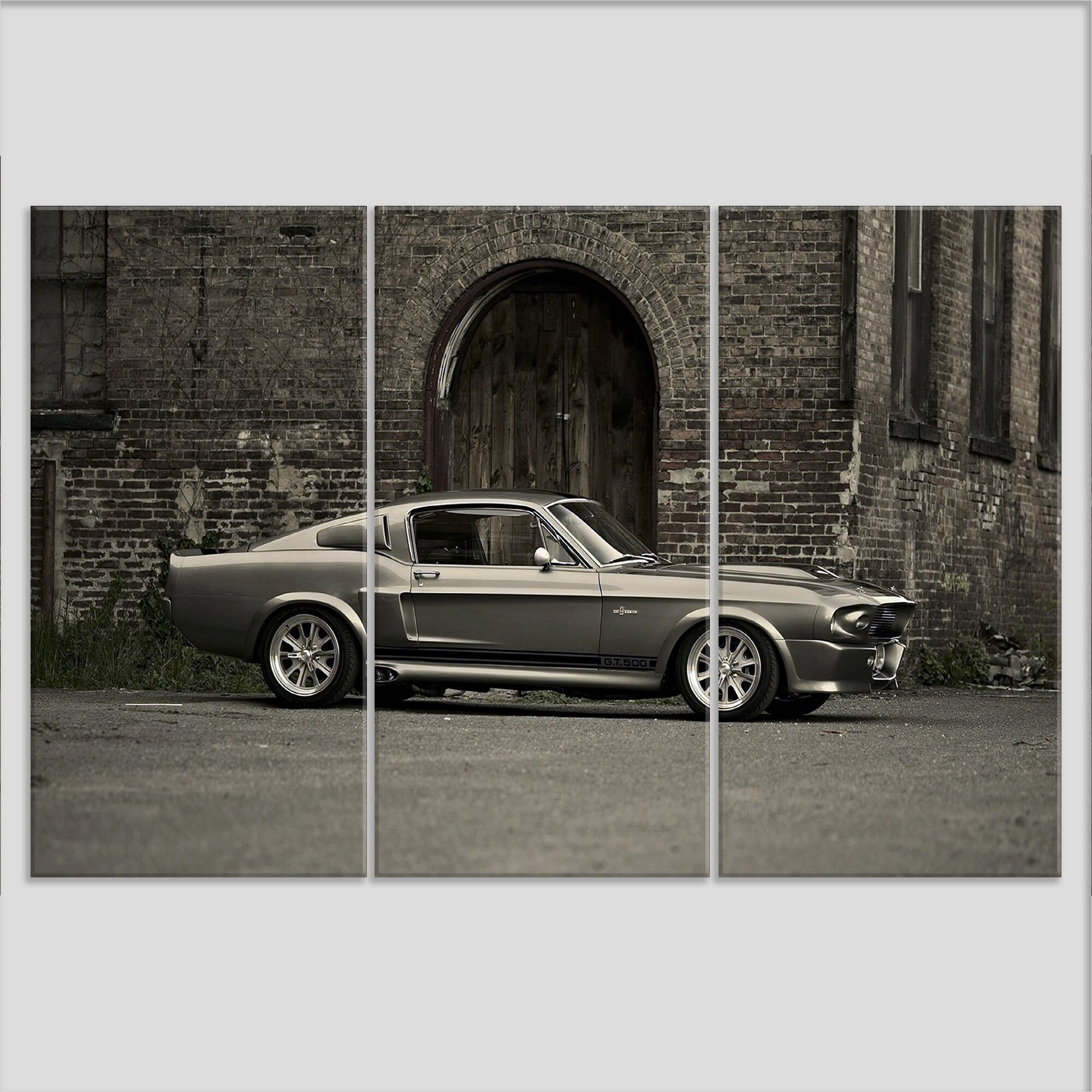 Ford Mustang Shelby GT500 Wall Art, Ford Mustang Canvas Print, Sport ...