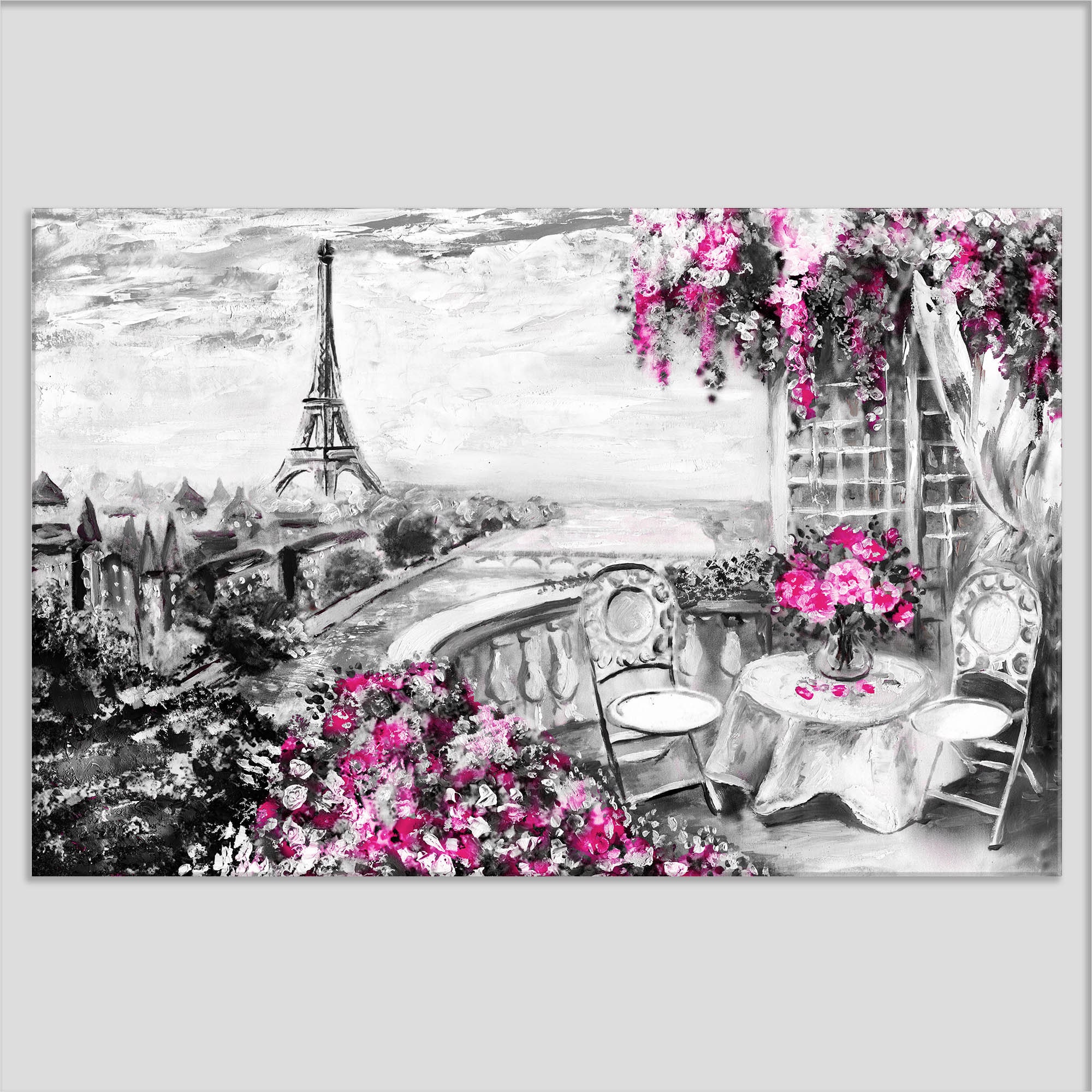 Paris Canvas Print, Paris Cafe Painting, Paris Wall Art - Etsy Australia