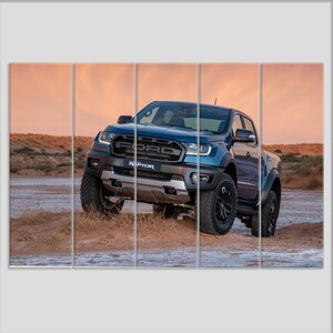 Ford Raptor Wall Art, Ford Canvas Print, Sport Car Print, Ford Canvas ...